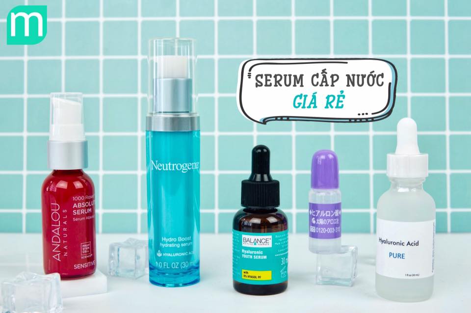 TOP 5 Serum Cấp Nước “Giá Rẻ” Đáng Để Trải Nghiệm - Mint Cosmetics ...