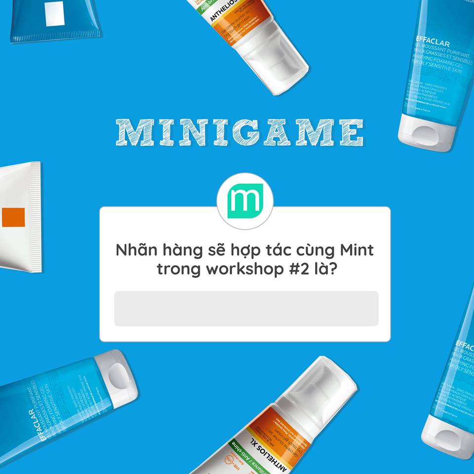 [Minigame Workshop] Đoán Đúng Hãng - Trúng Quà To - Mint Cosmetics - Save The Best For You!