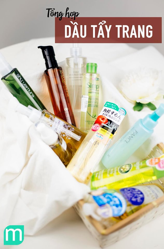 Tổng Hợp Các Loại Dầu Tẩy Trang Tại Mint Cosmetics - Mint Cosmetics ...