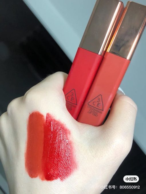 Swatch + Mix Son 3CE Needful Và Macaron Red - Mint Cosmetics - Save The ...