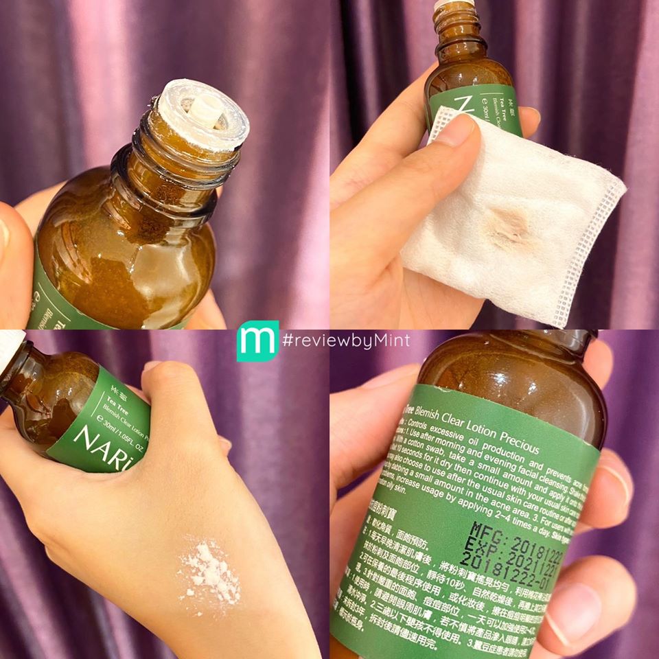 Review Naruko Tea Tree Precious Lotion 2 Lớp - Mint Cosmetics - Save ...