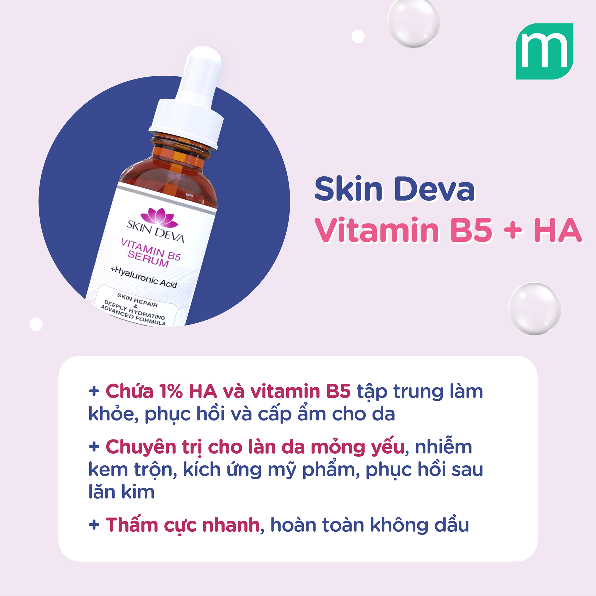 Phân Biệt Các Serum Cấp Nước Nhà Skin Deva Đang Hot Hit - Mint Cosmetics - Save The Best For You!