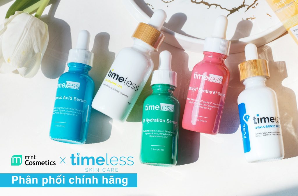 Tổng hợp thương hiệu Timeless - Mint Cosmetics - Save The Best For You!