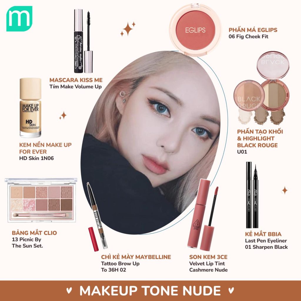 [Makeup Series] Makeup Tone Nude - Mint Cosmetics - Save The Best For You!