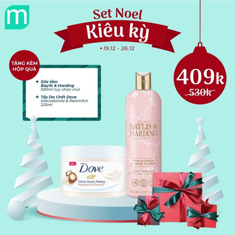 12 Set Quà Noel Hot Trend - Mint Cosmetics - Save The Best For You!